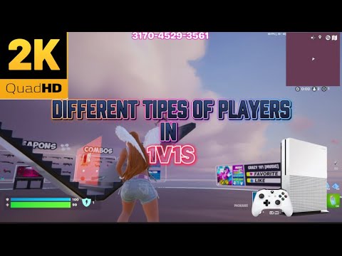 Different types of players in 1V1s - YouTube