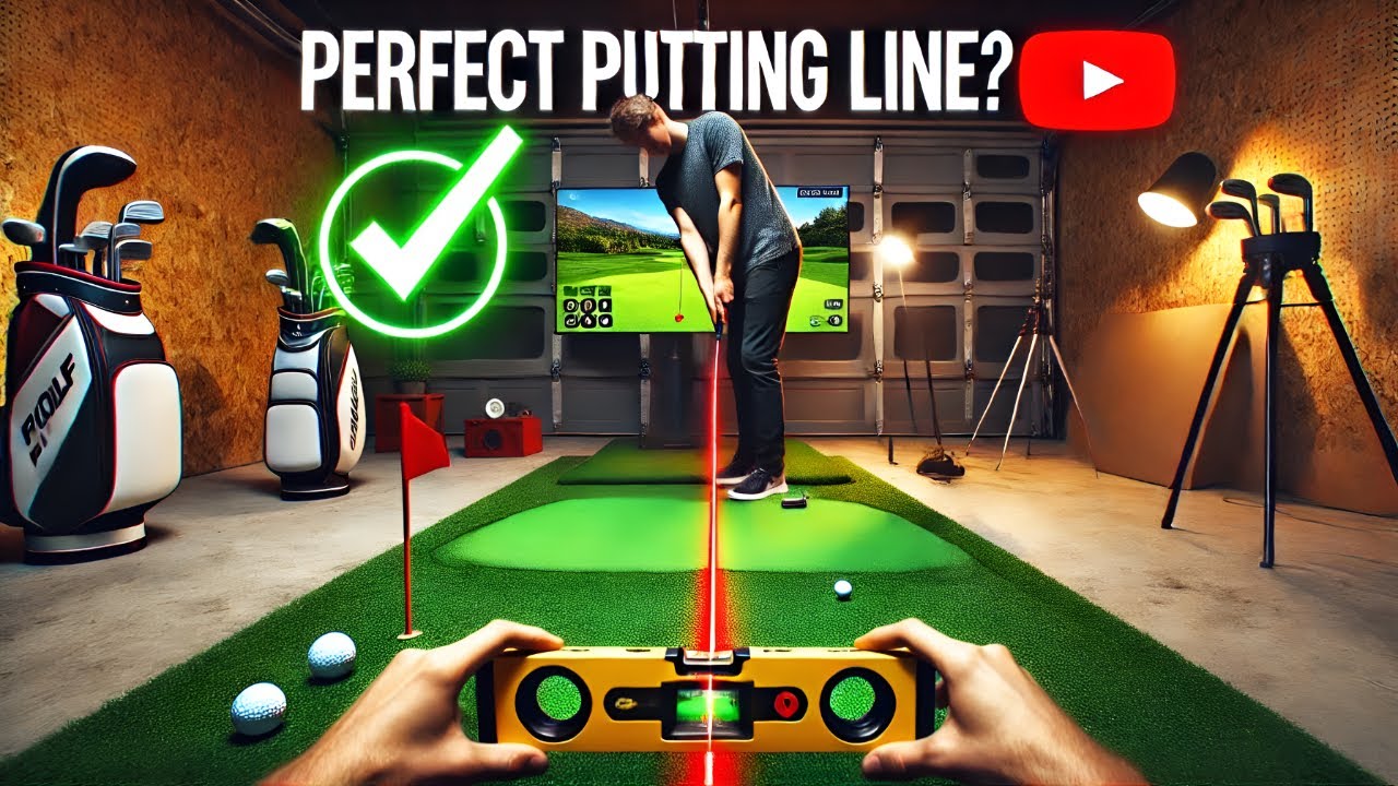 Perfect Putting Line? Testing Laser Level Putting Line on Square Golf ...