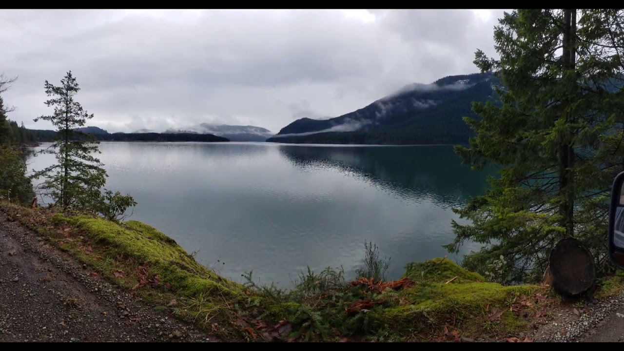 Visiting Lake Cushman & Staircase, January 2020 - YouTube