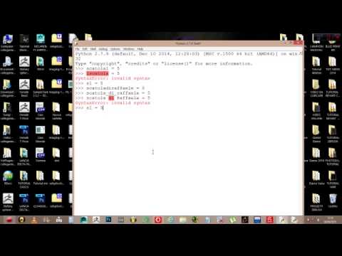 Tutorial Python le basi lezione 2 - YouTube