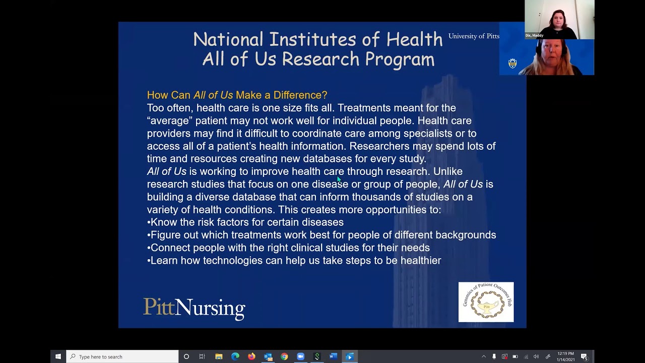 Genomics Research Hub Presentation - YouTube