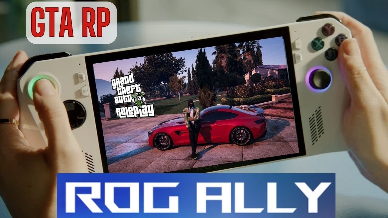 (FiveM) Playing GTA 5 RP on the ROG ALLY! - YouTube