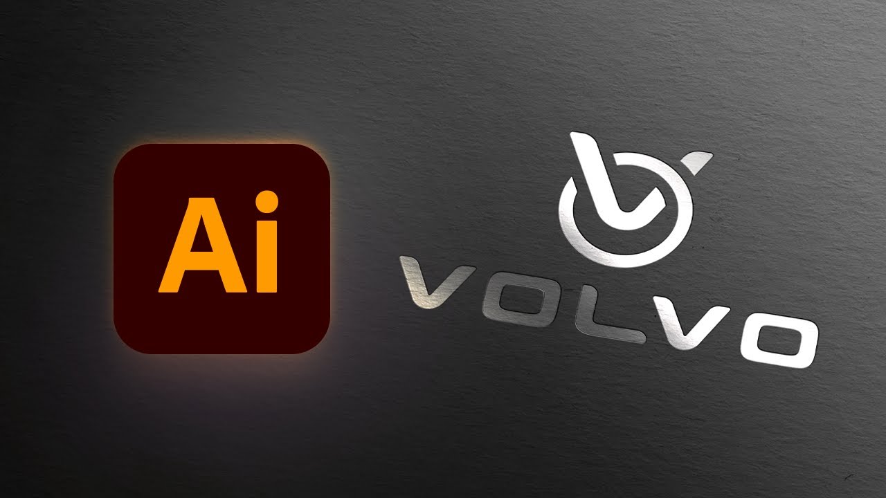 Redesigning the Volvo Logo in Illustrator - YouTube