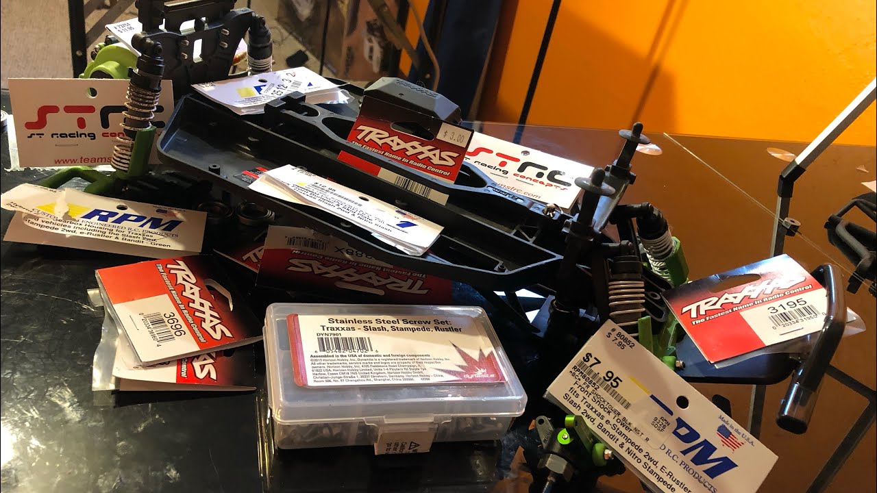 Traxxas slash 2wd build (part 3) - YouTube