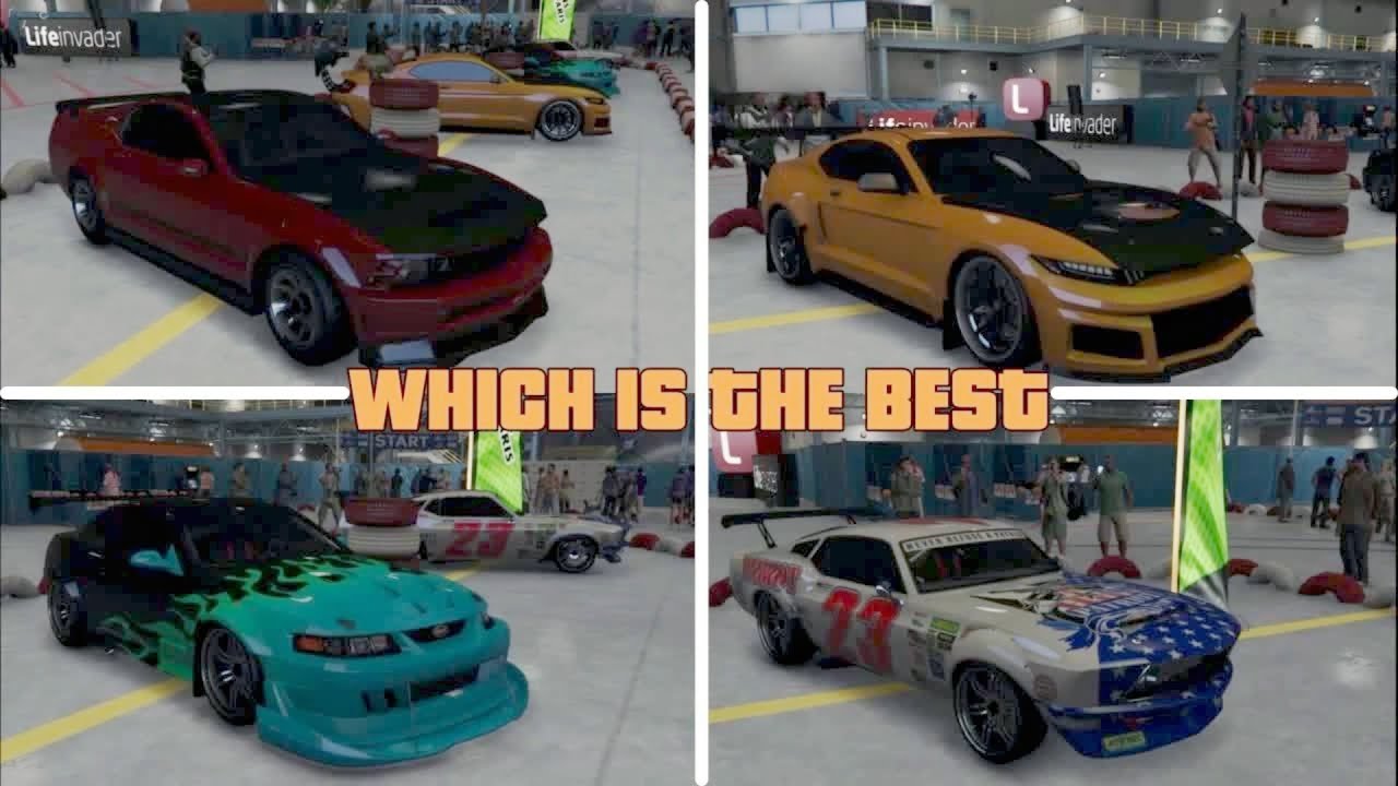 GTA 5 - Dominator VS Dominator Gtx VS Dominator Asp VS Dominator Gtt ...