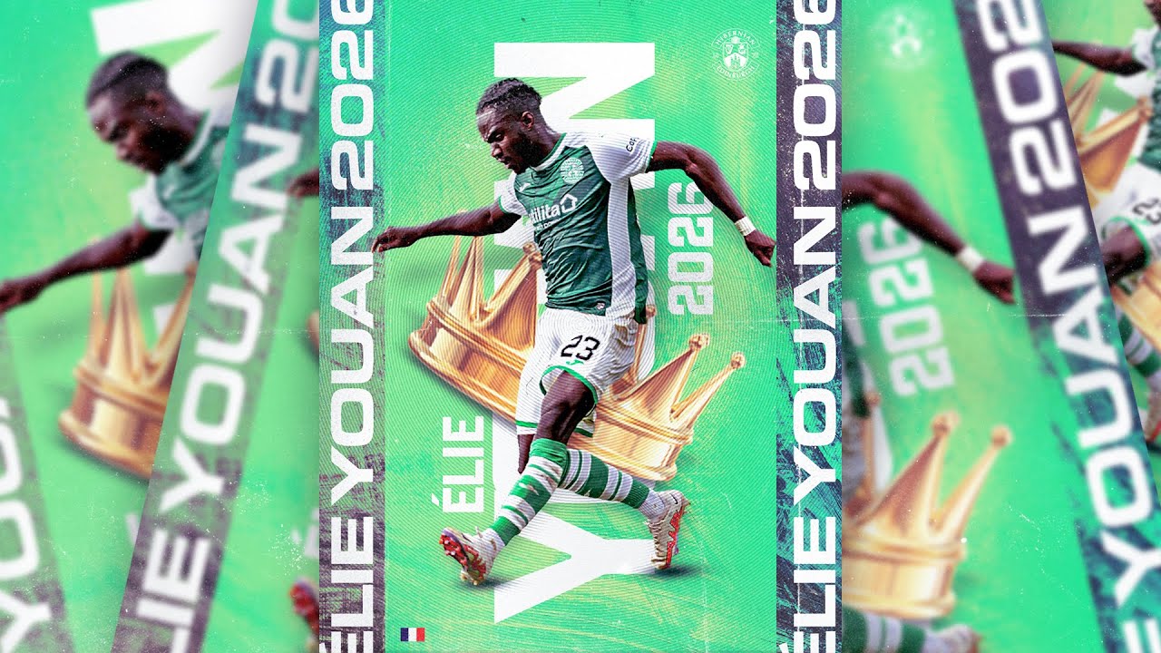 Élie Youan Joins Hibs Permanently! | Hibernian FC - YouTube