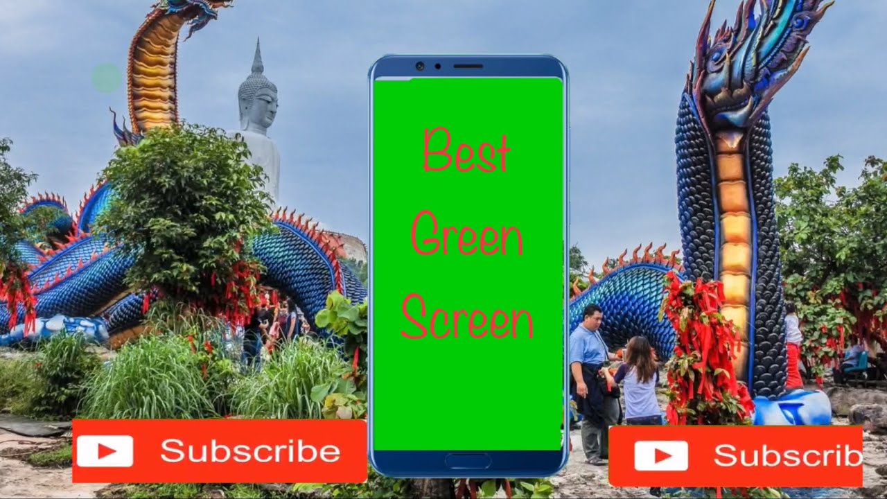 Best Green screen mobile frame - YouTube