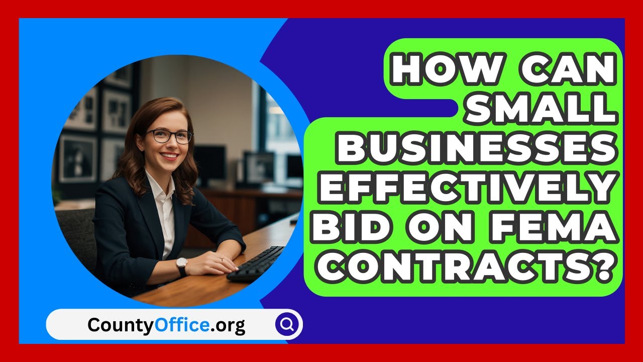 How Can Small Businesses Effectively Bid on FEMA Contracts ...