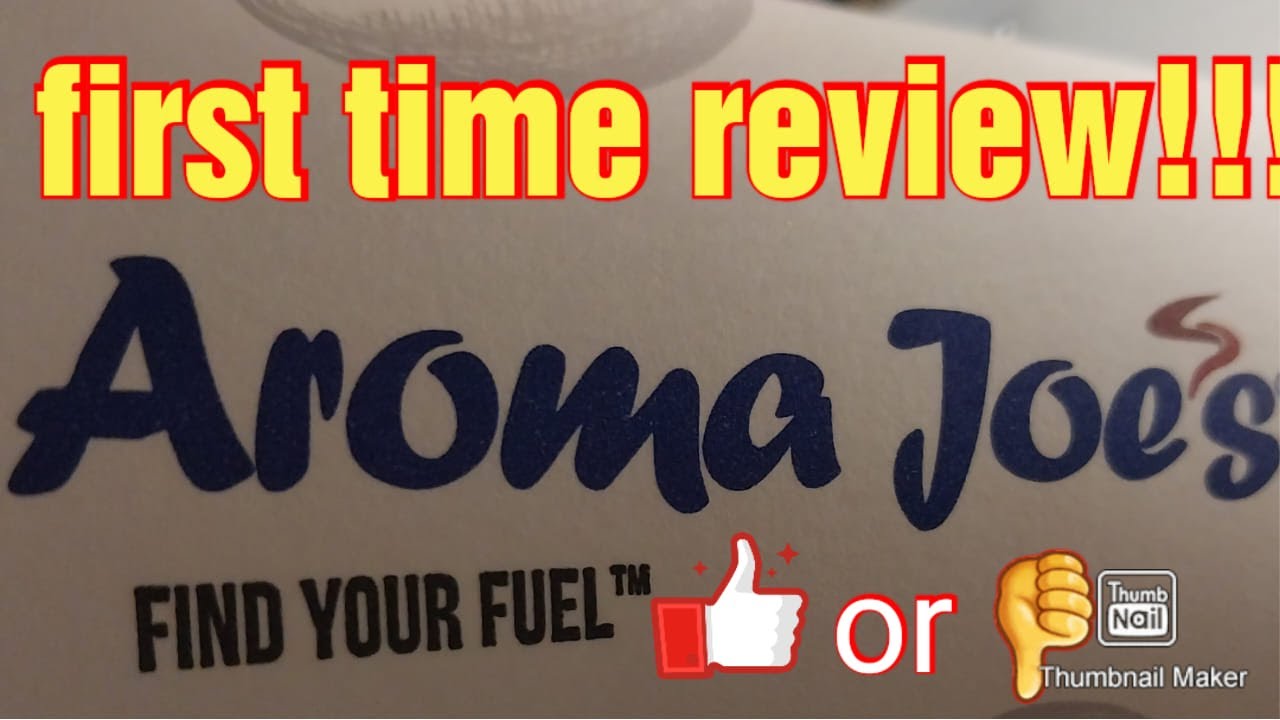 First time at Aroma Joe's in New York- REVIEW! - YouTube