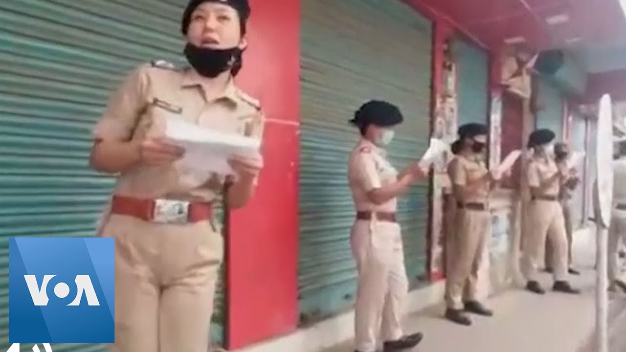 Indian Police Sing Hymns to Mark Good Friday - YouTube