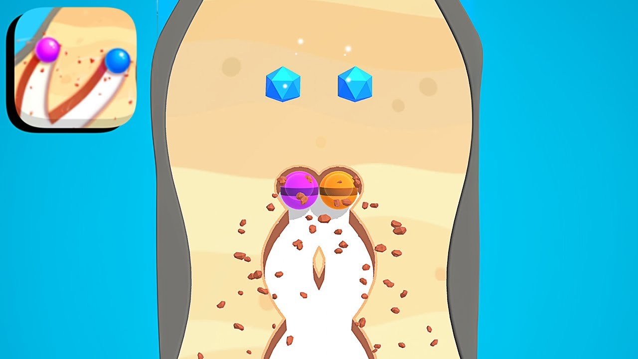 Dig Balls - All Levels Gameplay Android,ios (Part 1) - YouTube