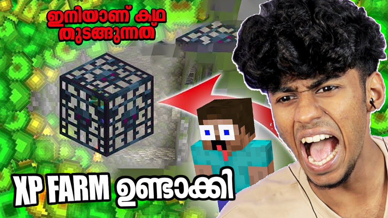 I BUILT AN UNLIMITED XP FARM IN MINECRAFT #3 | Soloviner - YouTube