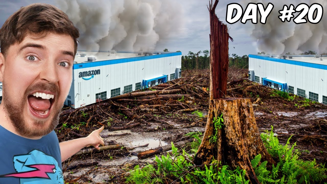 MR. BEAST IS DESTROYING THE AMAZON RAINFOREST - YouTube