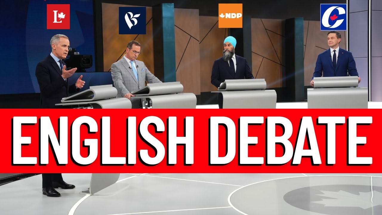 Canada election 2025: Federal leaders ENGLISH debate - YouTube