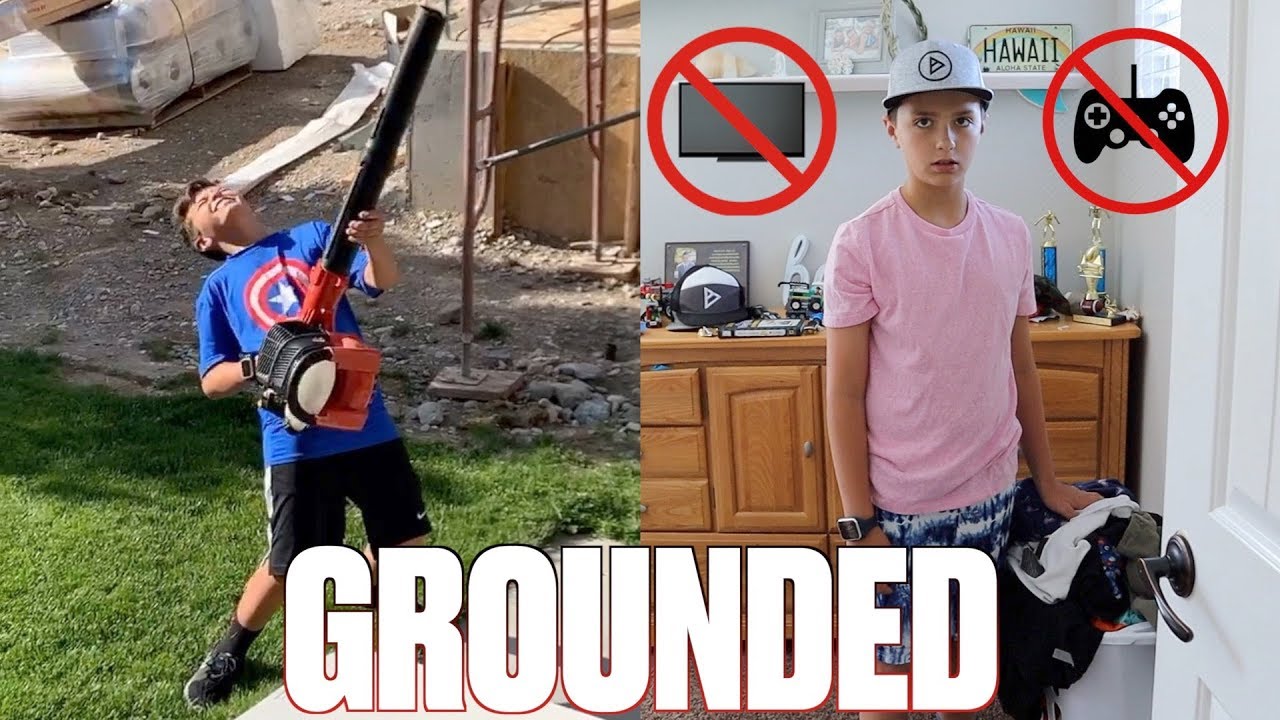 GROUNDED ON SUMMER BREAK | CONSEQUENCES OF BAD BEHAVIOR - YouTube