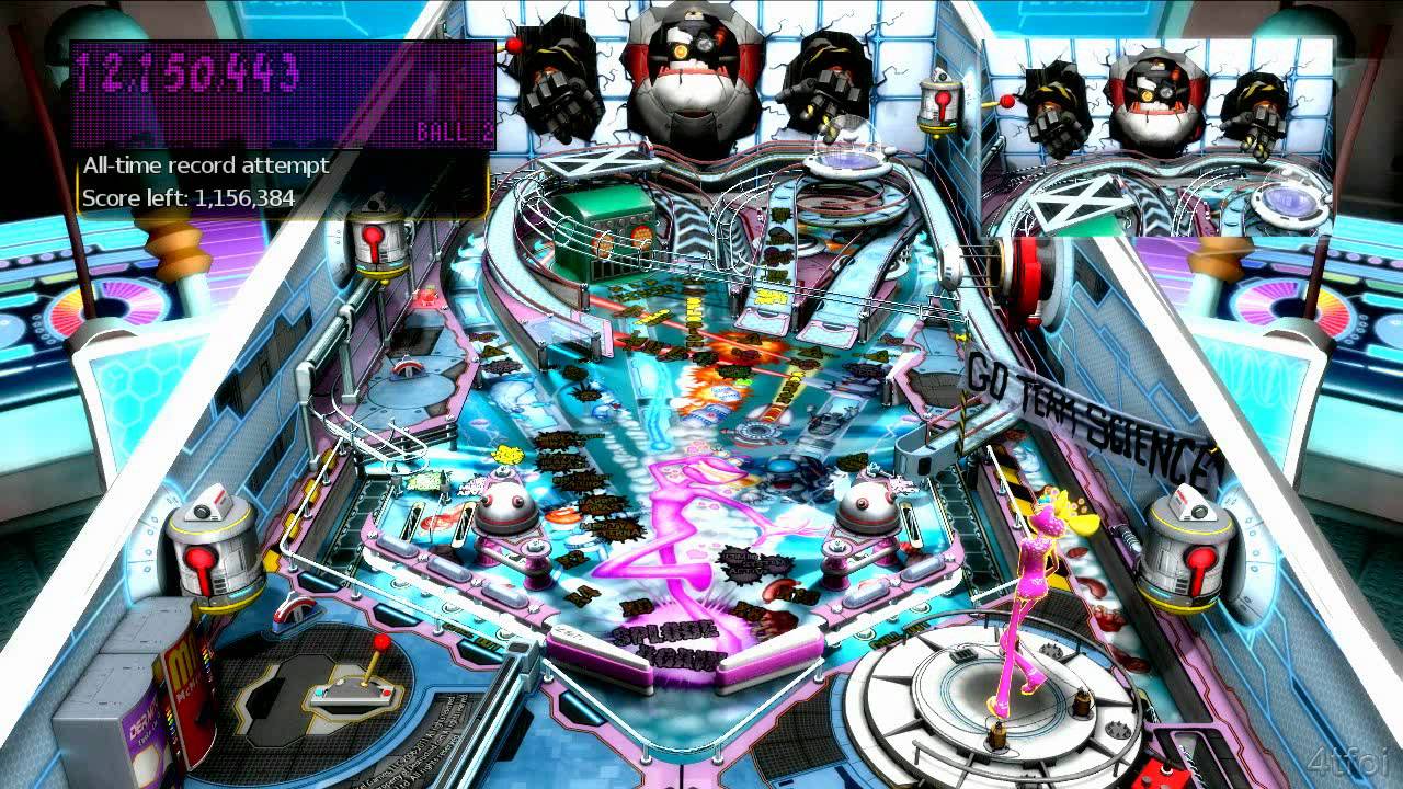 Pinball FX2 - Ms Splosion Man Table - YouTube