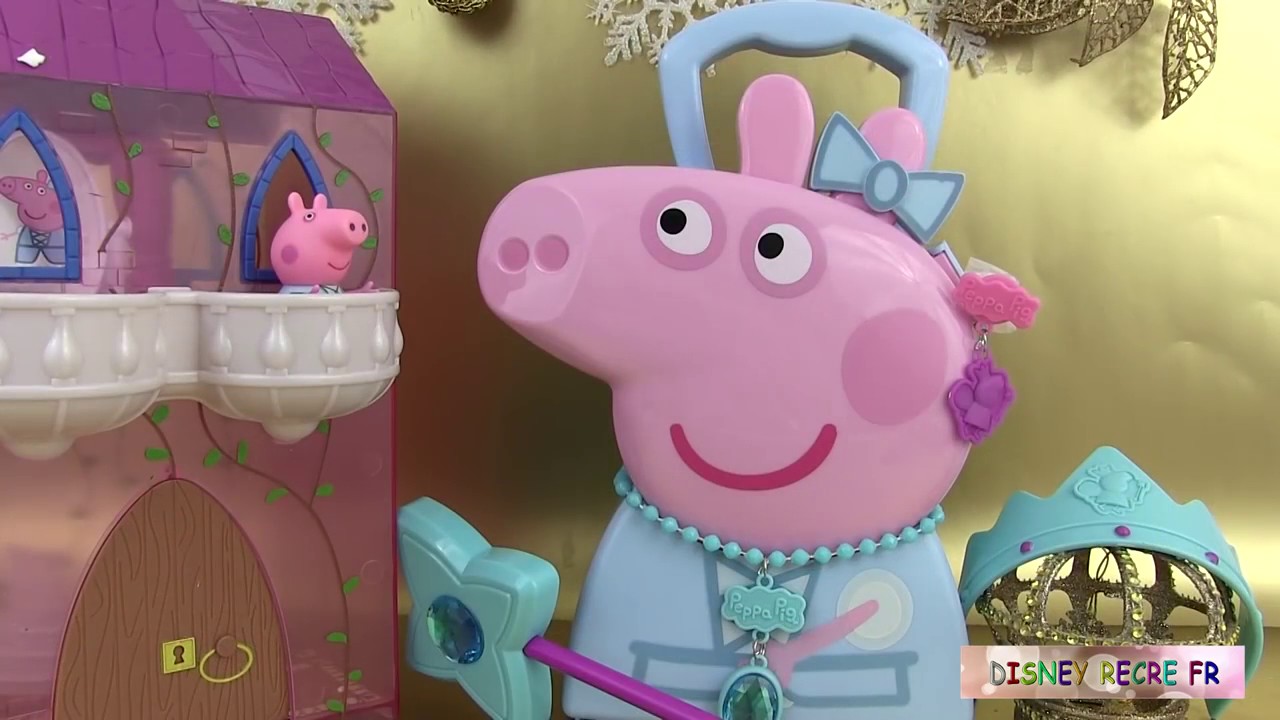 Peppa Pig Boîte d'accessoires Bijoux Cendrillon Peppa's Cinderella Case ...