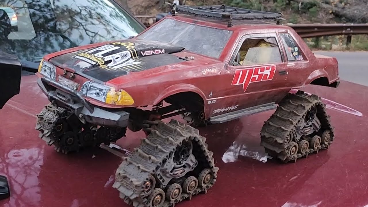 Trx 4 Traxxas with Traxx, Trx4 Tank mod - YouTube