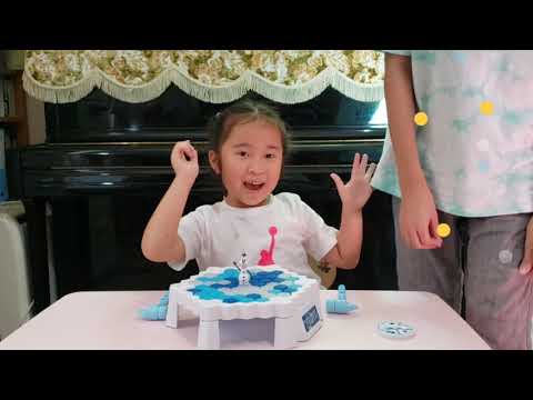 Olaf's ice breaking border game review and how to play - YouTube