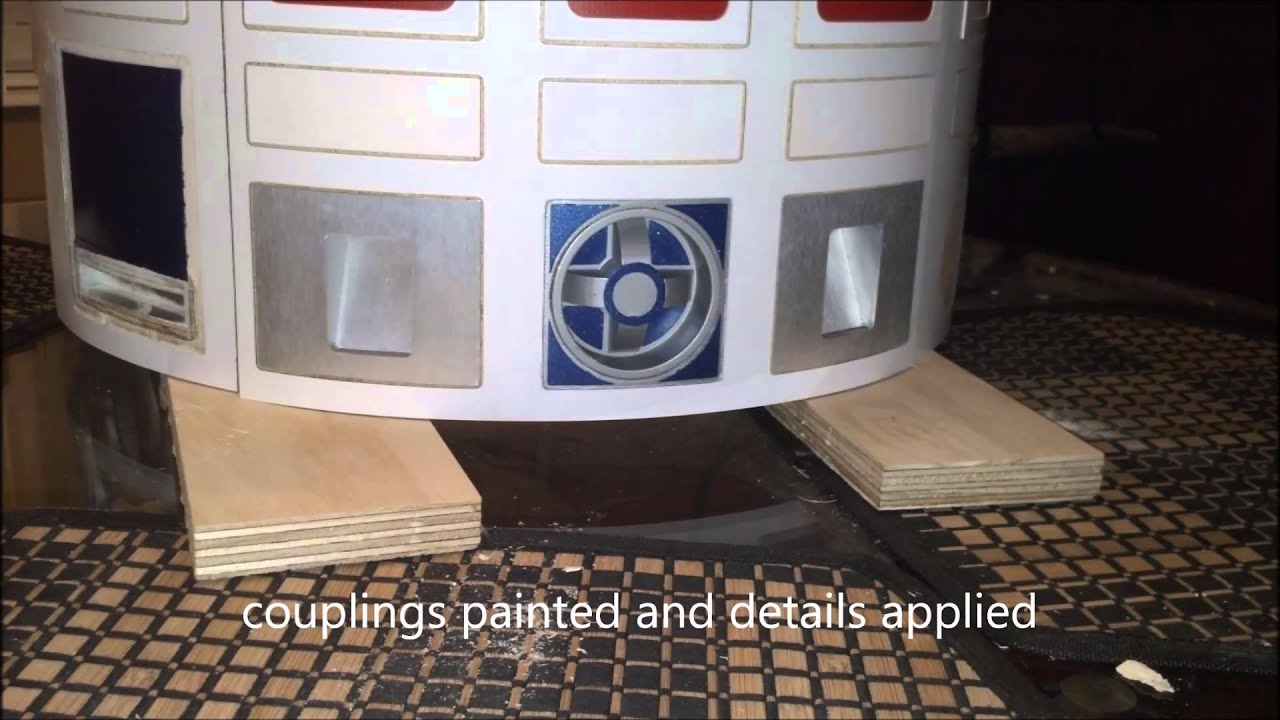 Star Wars droid R5-D4 scratch build part 1 - YouTube