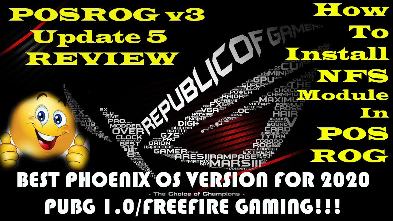 The Most Awaited Phoenix ROG v3 Update 5 Review | How to Install NFS ...