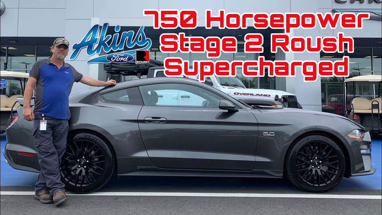 2020 Ford Mustang GT 750 HP Roush Supercharged Performance Pack - YouTube