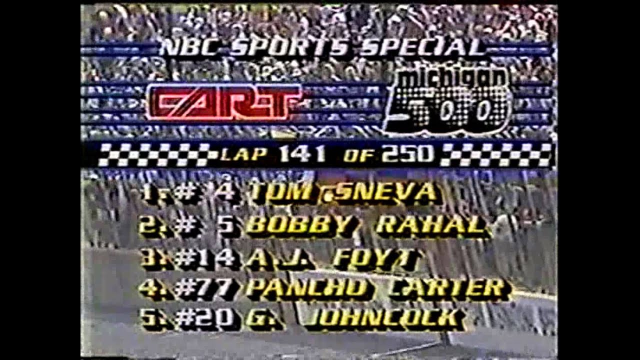 1984 CART IndyCar Michigan 500 (Full Race) - YouTube