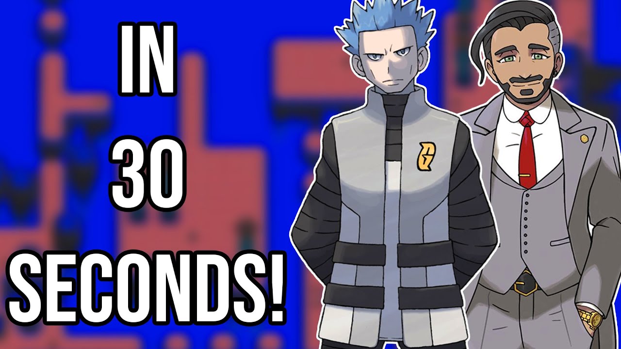 Every Pokemon Evil Team Leader in 30 Seconds! - YouTube