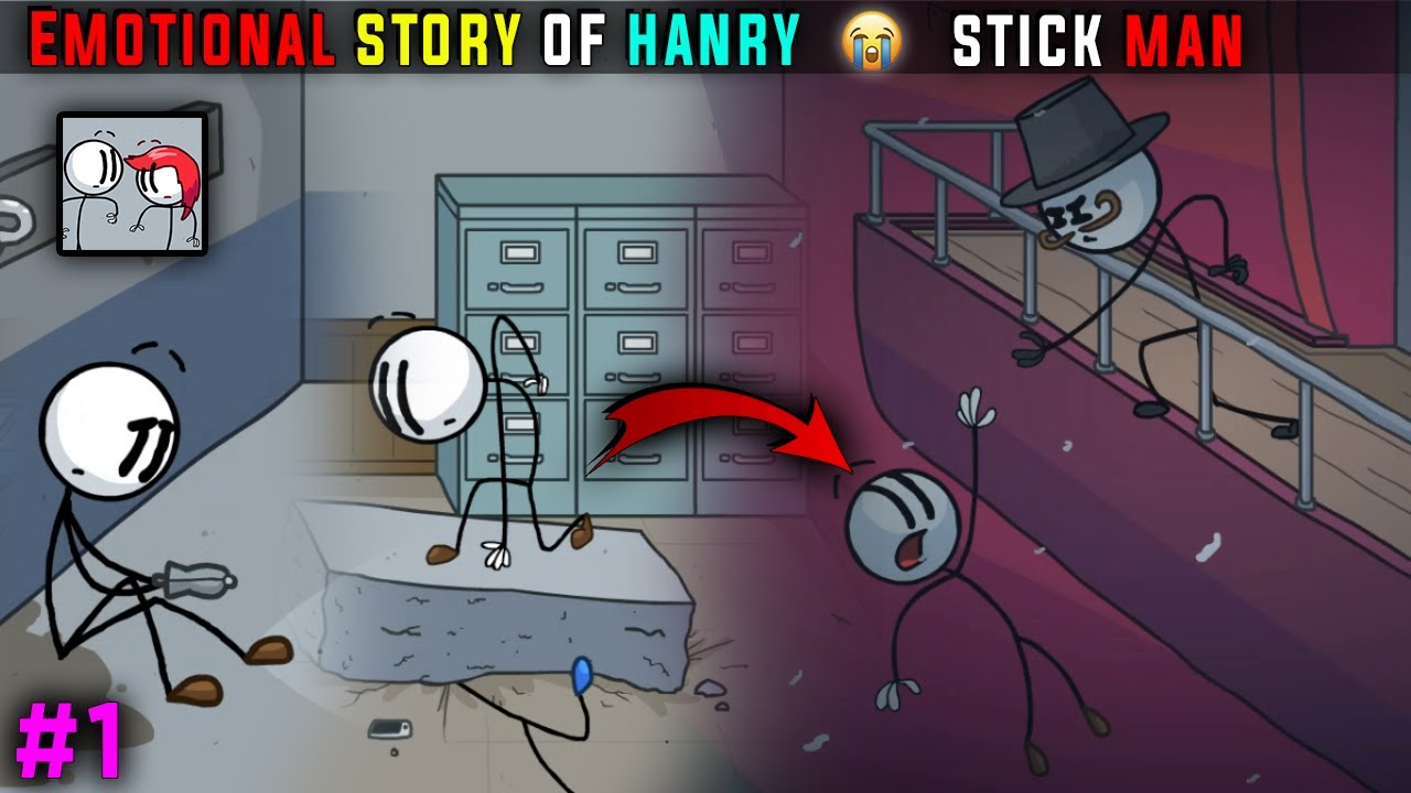 Emotional story of Hanery 😭 *( Stick Man )* | Part #1 - YouTube