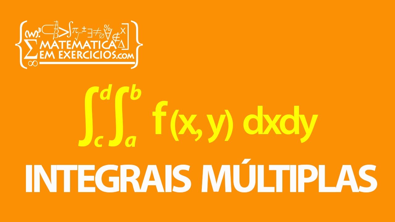 Integrais Múltiplas - Exercícios resolvidos sobre integrais duplas ...