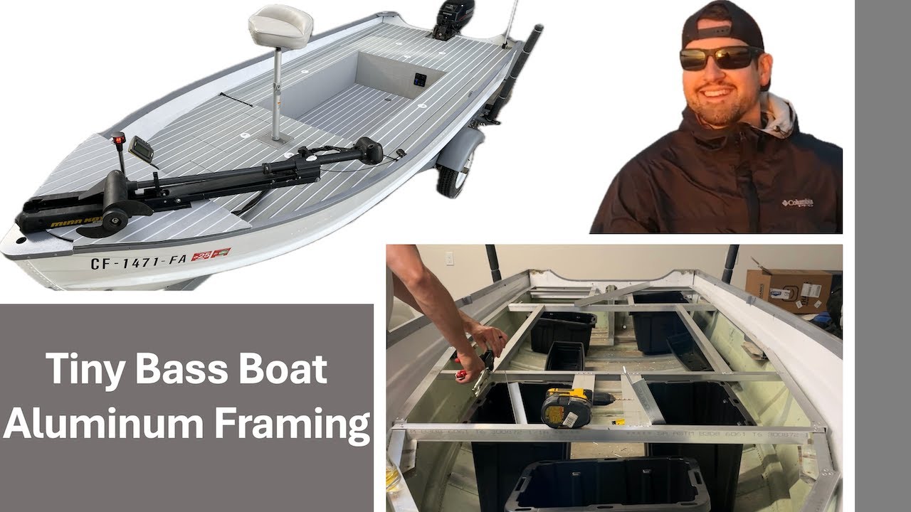 Build Your Own Tiny Bass Boat (DIY) | Part 2 | Aluminum Frame # ...