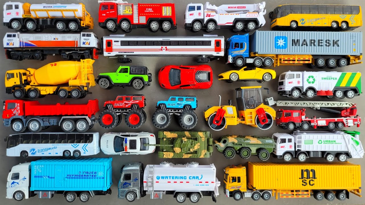 Mobil Slender, Tank Tempur, Mobil Polisi, Mobil Pemadam, Mobil Jeep ...