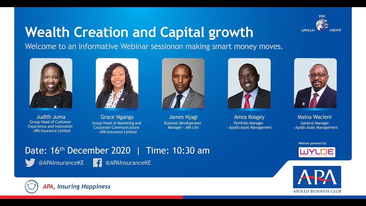 Webinar on Wealth Creation and Capital Growth - YouTube