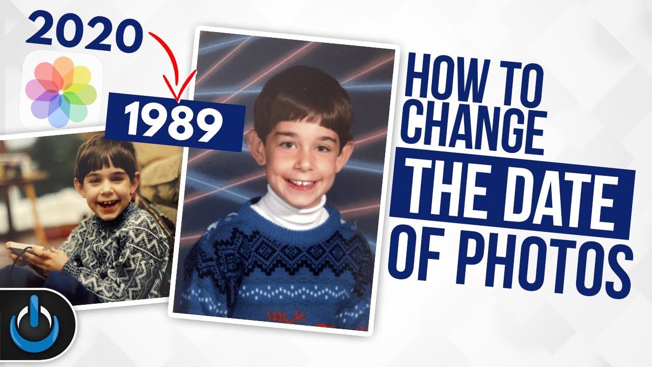How to Change The Date of Photos - MAC - YouTube
