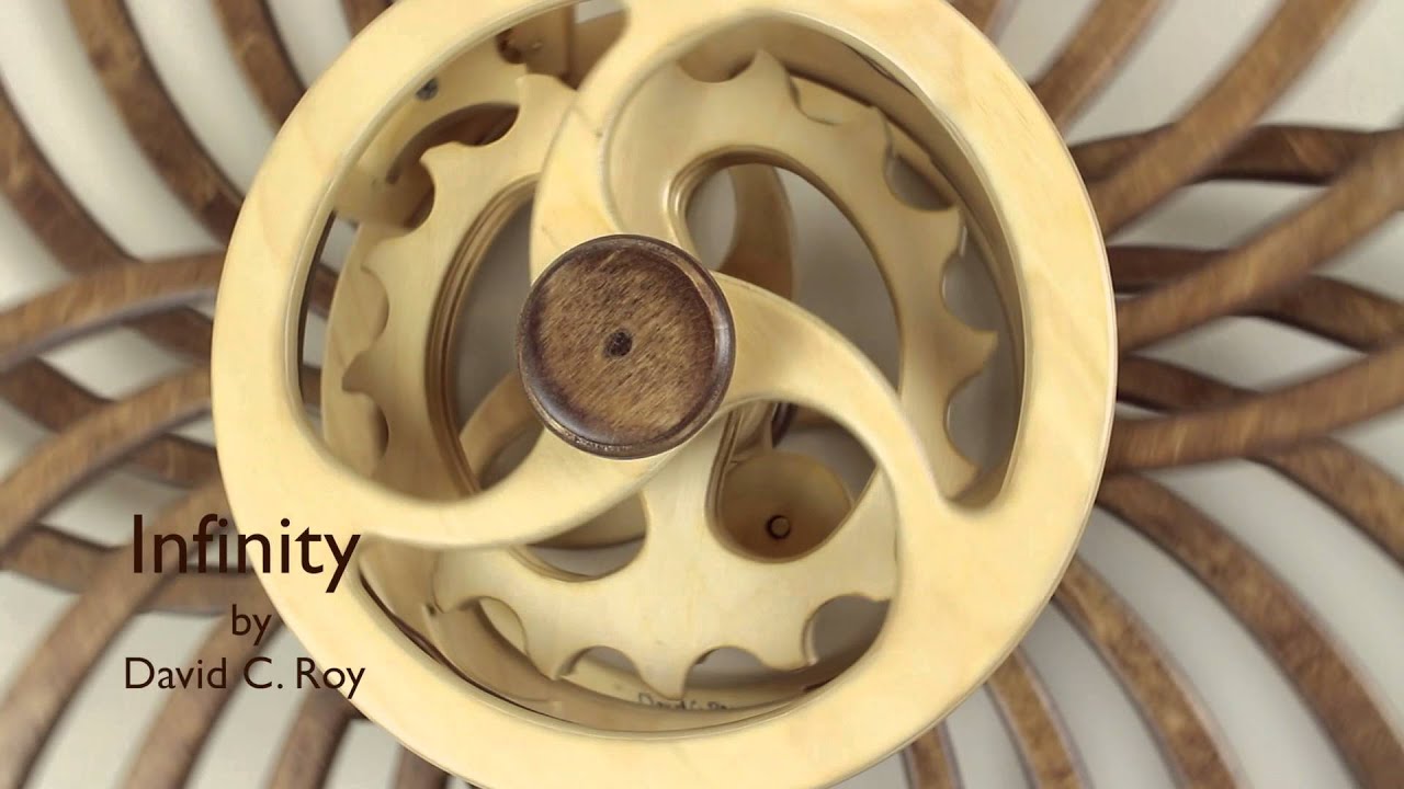 Infinity Kinetic Sculpture - YouTube