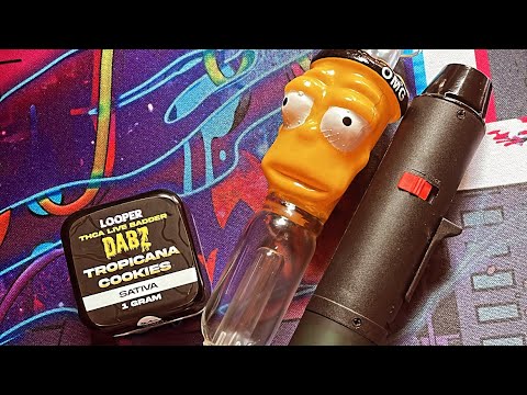 Reviewing Looperverse THCA Live Badder DABZ(Tropicana Cookies) These ...