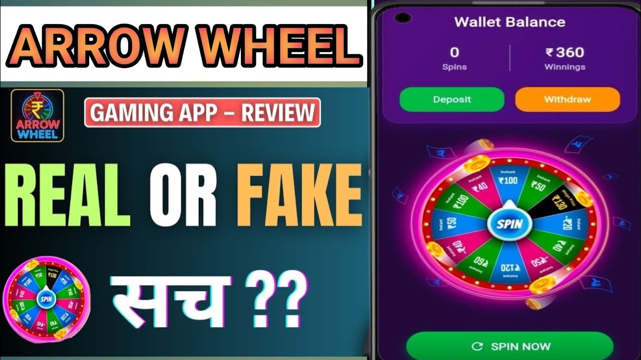 ARROW WHEEL | arrow wheel game review | arrow wheel game real or fake ...