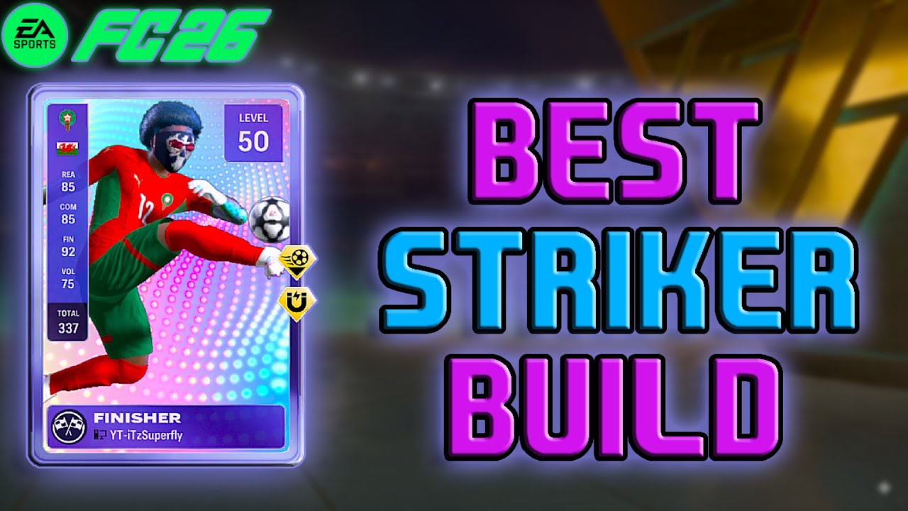 EAFC 26 - Level 50 Striker Build That Wins Matches! - YouTube