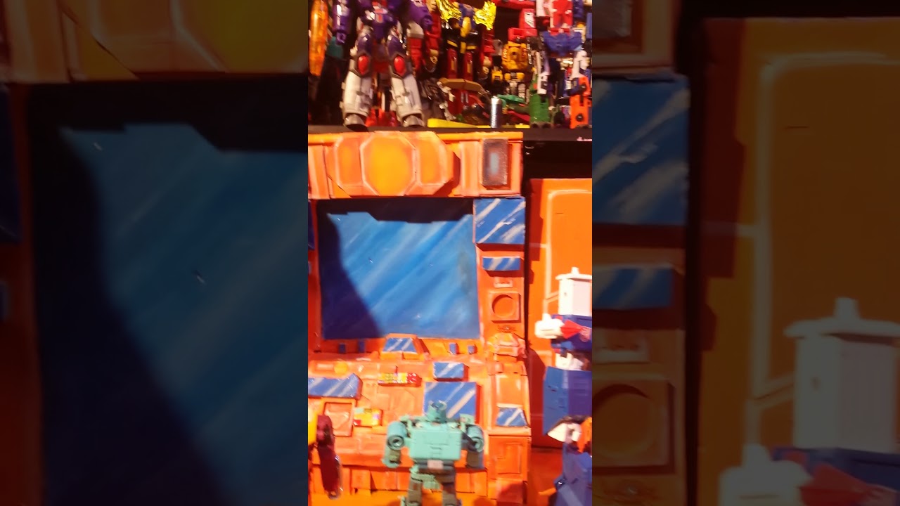 Transformers teletraan 1 custom - YouTube