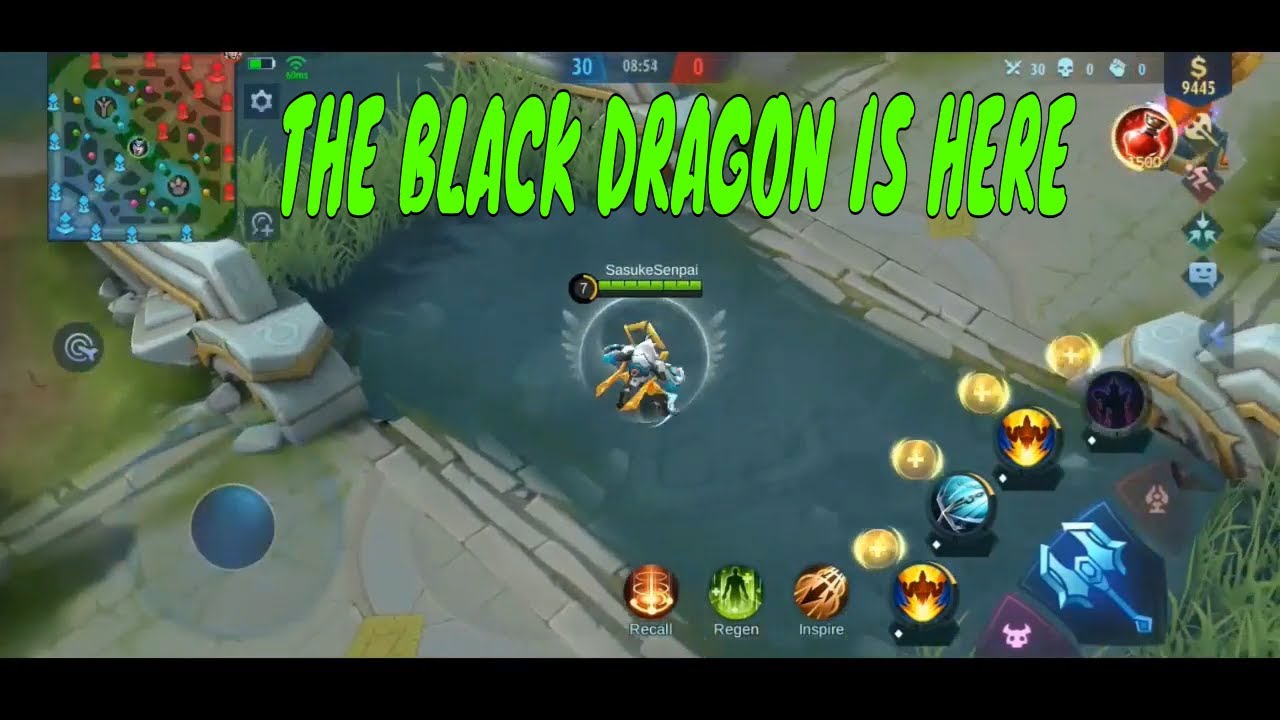 The New Hero Black Dragon Is Finally Here #mlbb - YouTube