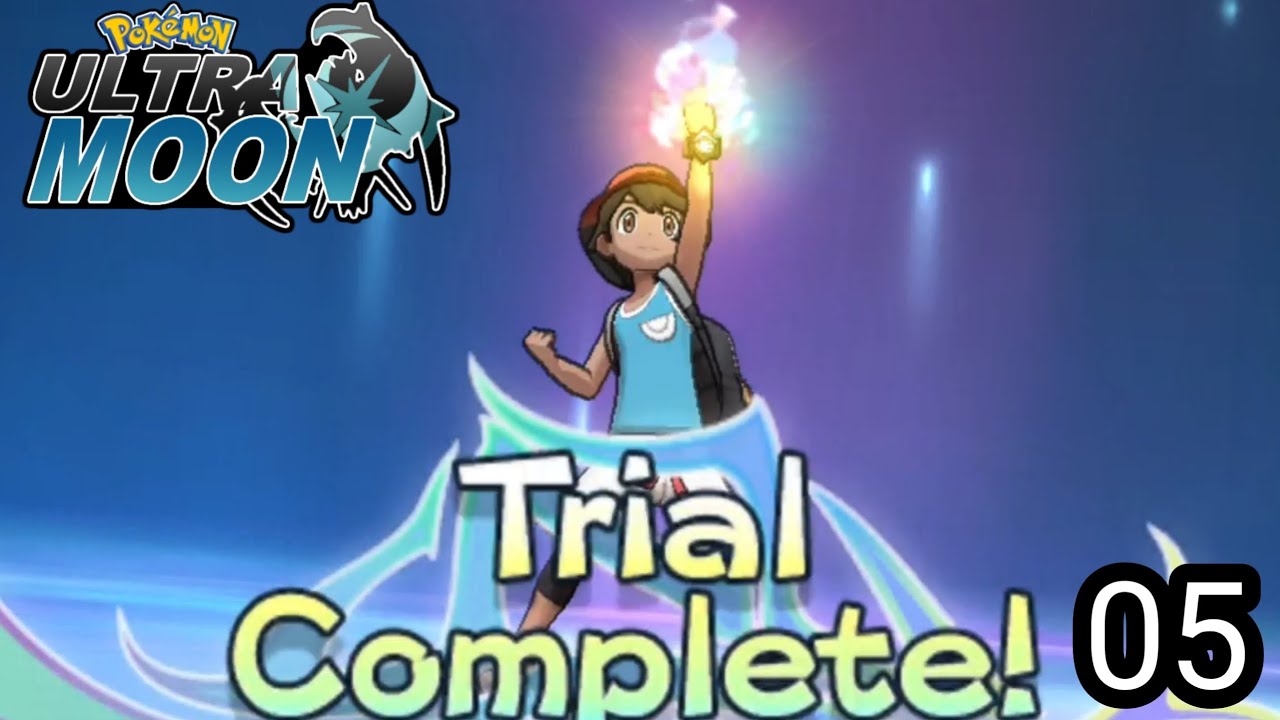 First trial was too easy ! Pokemon ultra moon Hindi gameplay episode 5 ...
