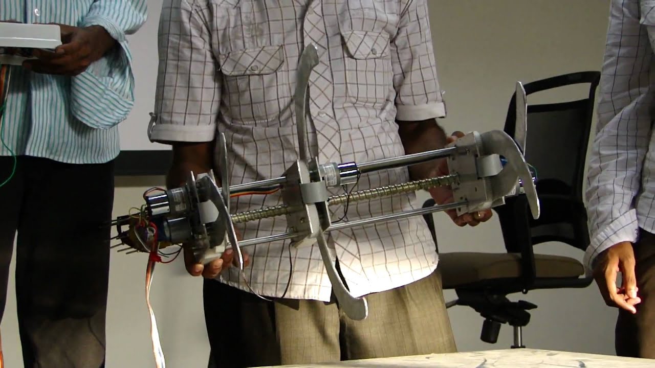 Tree climber robot | The Robotics Club SNIST (TRC) - YouTube