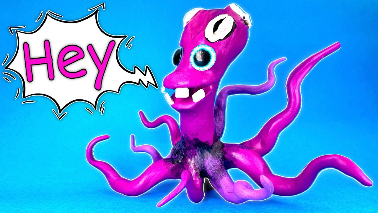 Making New Boss Smarty Marty from Polymer Clay DIY! Sculpture of ...