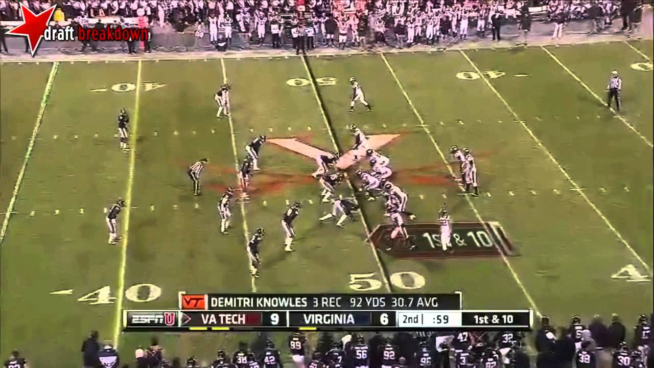 Logan Thomas (QB Virginia Tech) vs Virginia 2013 - YouTube