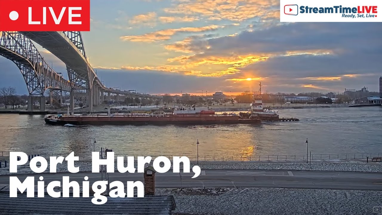 Port Huron, Michigan USA | StreamTime LIVE - YouTube