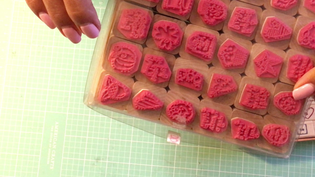 DESTASH - NEW Wooden Stamps *****SOLD****** - YouTube