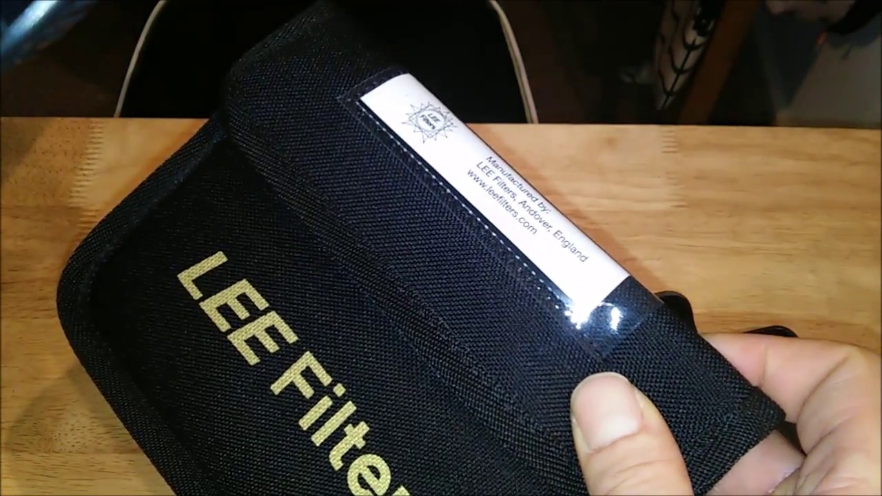 Lee filter with cheap 100mm filter holder, does it fit? Unboxing. - YouTube