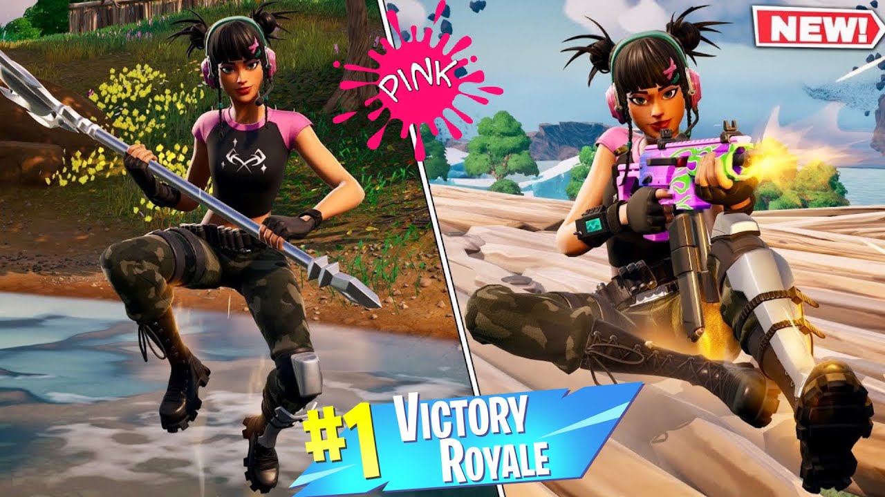 Fortnite Tegan Skin Victory Royale - YouTube