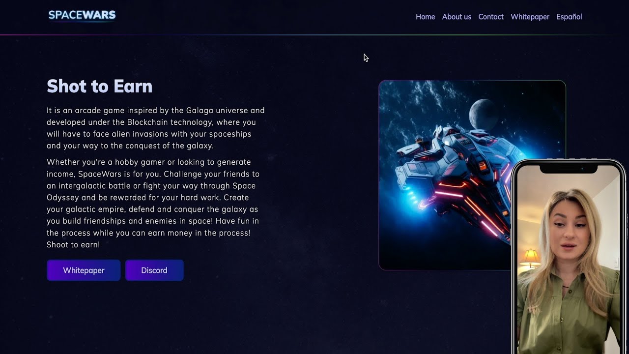 Spacewars Ретроигра работающая на блокчейне Стреляй и зарабатывай #spacewars - YouTube