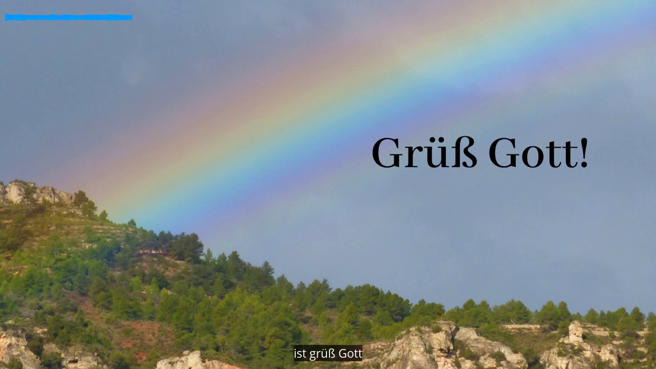 Was bedeutet eigentlich "Grüß Gott"? - YouTube
